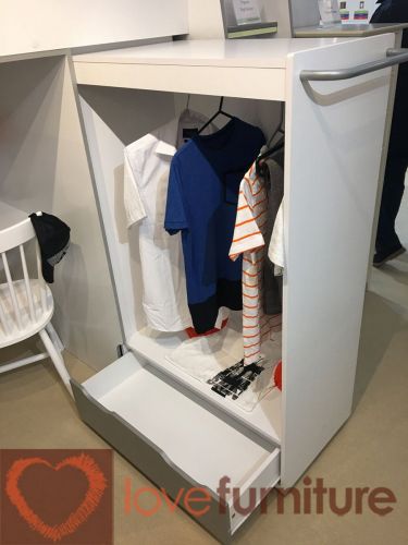 Pegasus single white high sleeper bed store