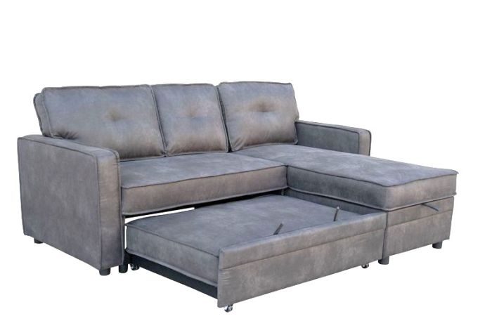 Light gray sleeper sofa store